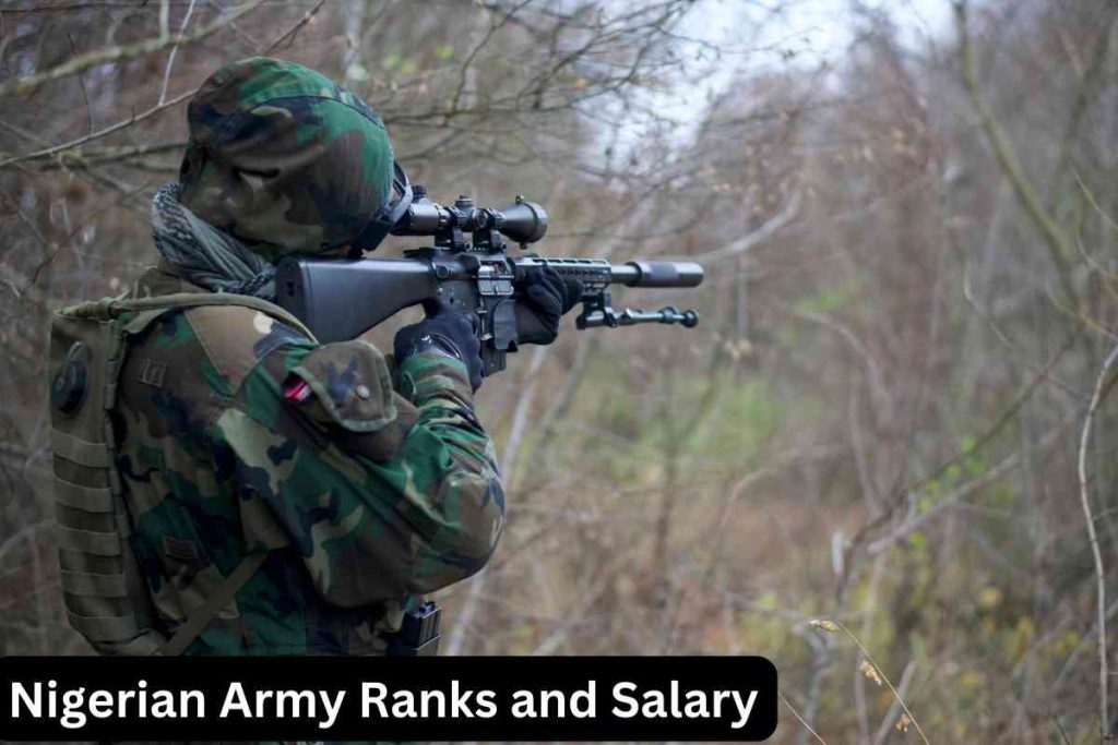 Nigerian Army Ranks And Salary 2023/2024